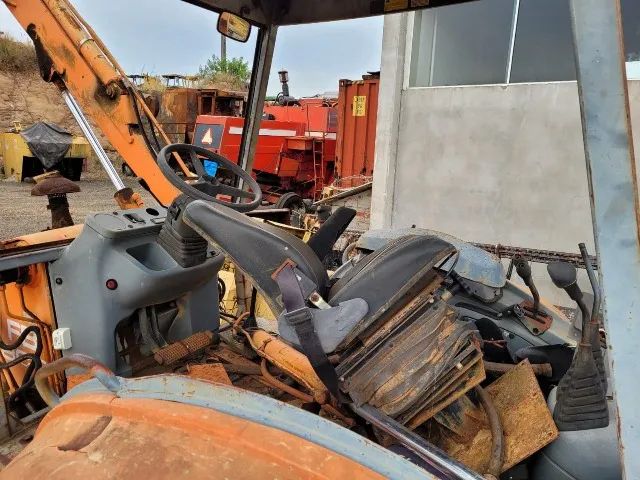 Peças De Retro Escavadeira Fiatallis Desmanche Sucata De Fb80 2