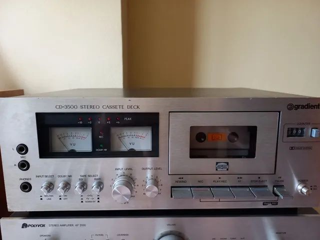 "tape deck gradiente" no Brasil