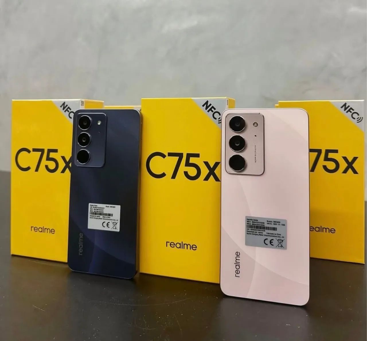 Smartphone realme c75x rosa e azul (4G) 256GB com 8GB ram - Celulares e Smartphones - Setor ...