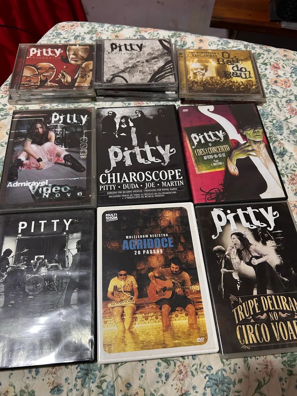 Coleção completa de CDs e DVDs da PITTY - CDs, DVDs etc - Coqueiro ...