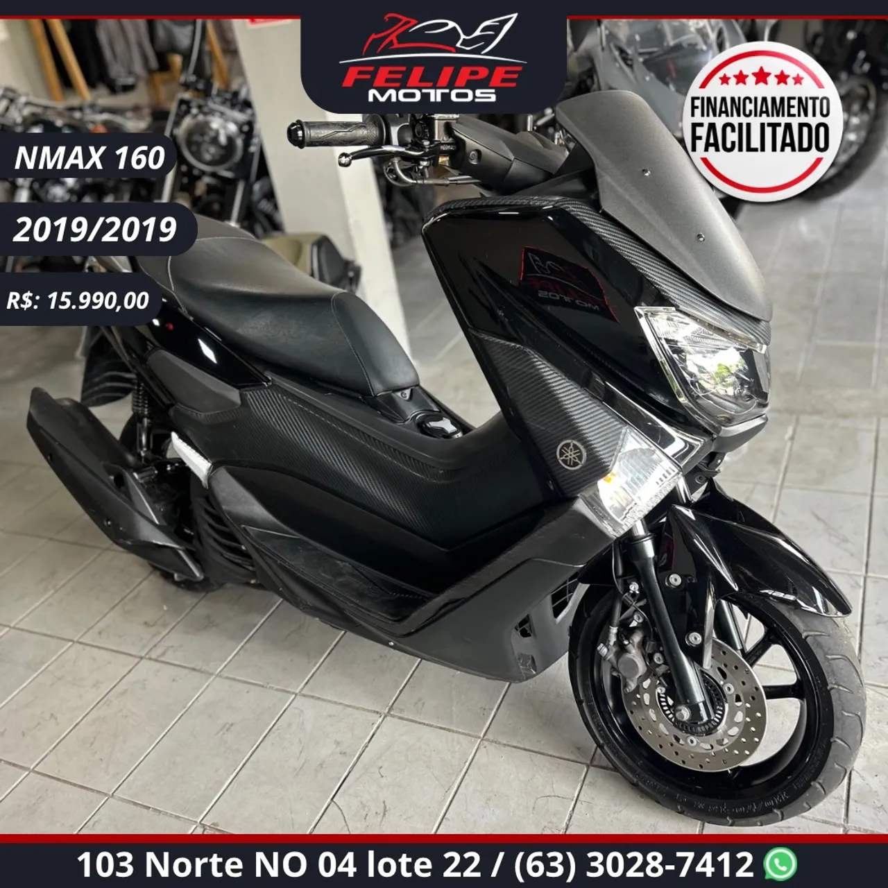 Motos YAMAHA NMAX 2019 em Tocantins
