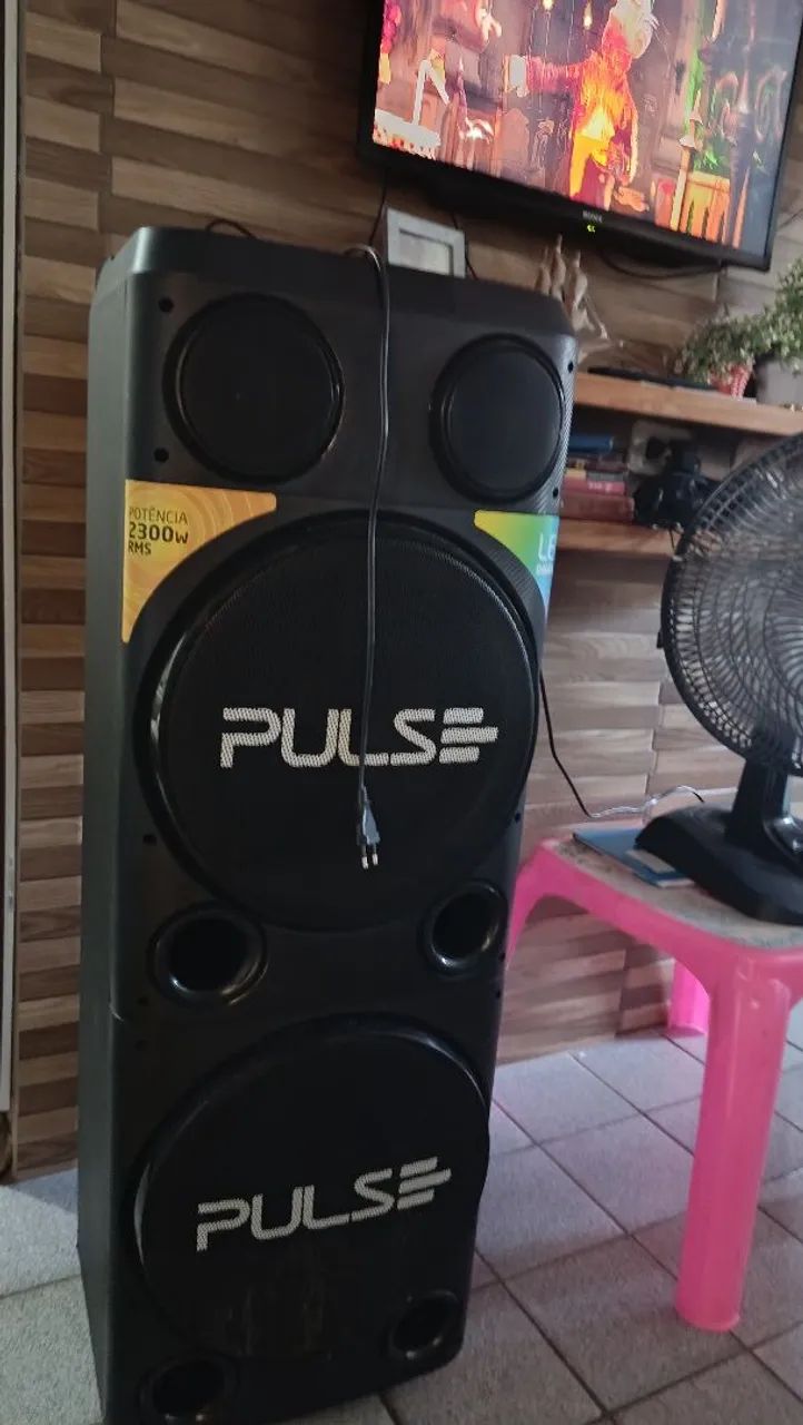 VENDO SO TORRE PULSE DE 1300W E TROCO COM VOLTA EM ALGUNS JBL PARTY BOX ...