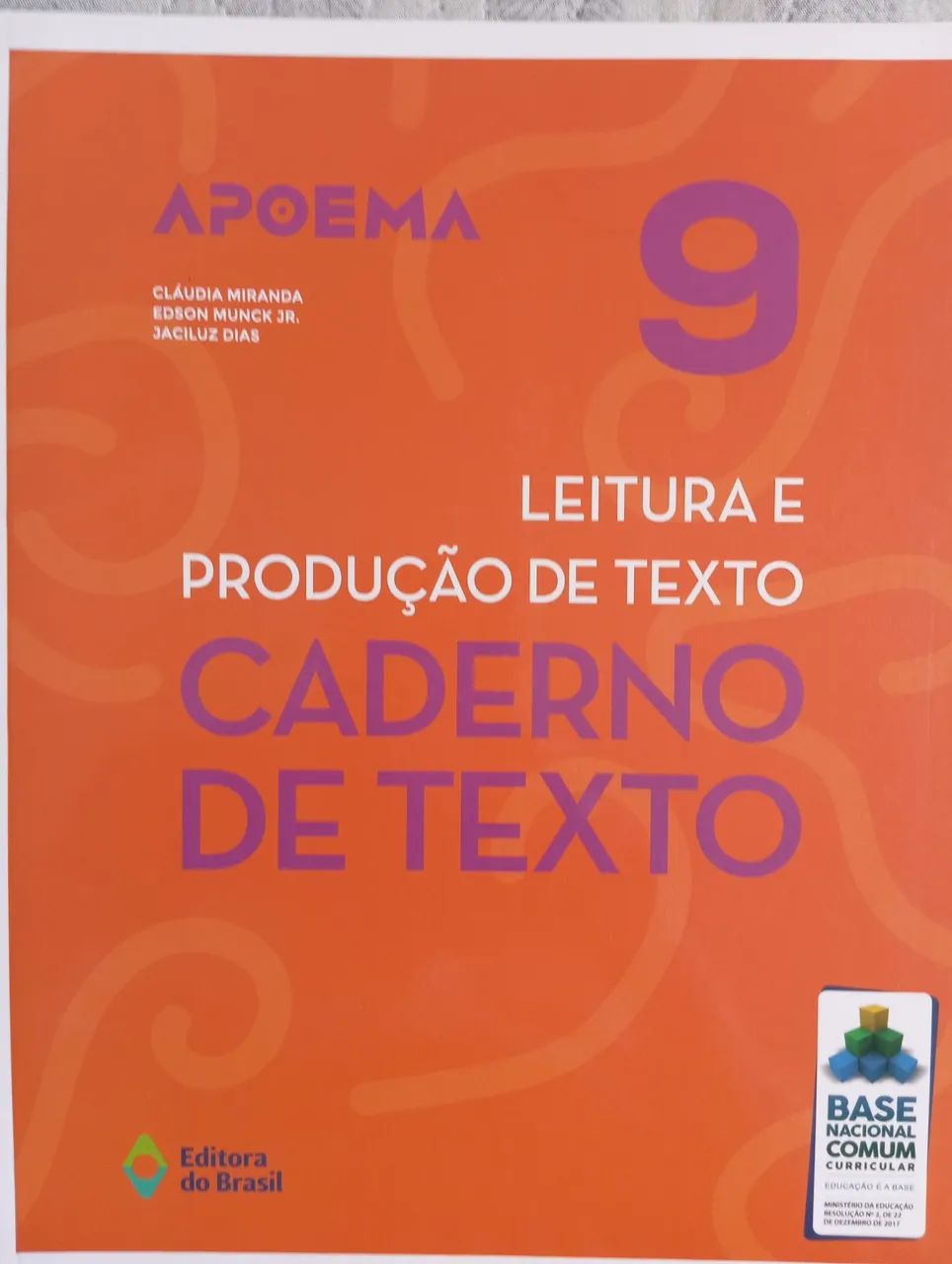Livro A Poema Literatura e Produção de Texto e Caderno de produção de ...