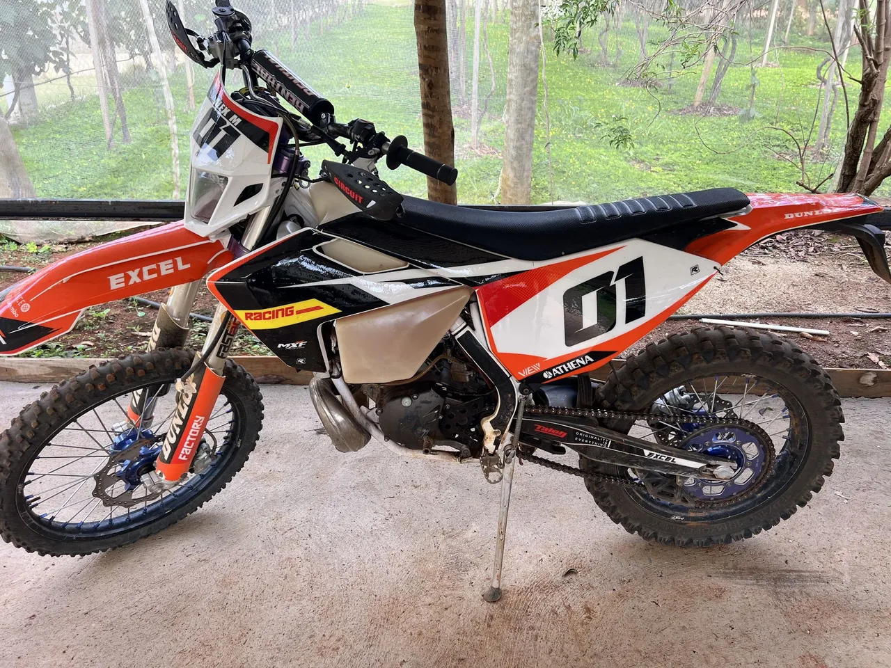 Motos MXF 250 TS no Brasil