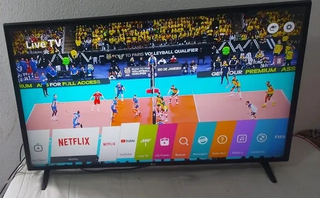 "tv smart 43 polegadas lg" - TVs no Brasil