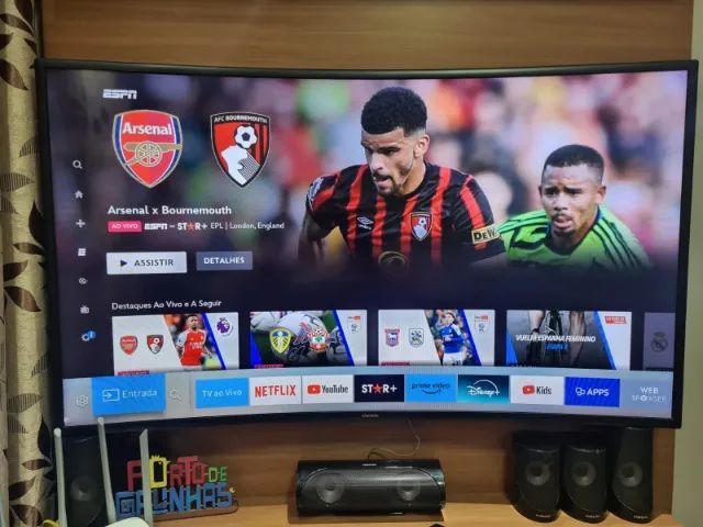 "tv samsung 49 polegadas curva" no Brasil