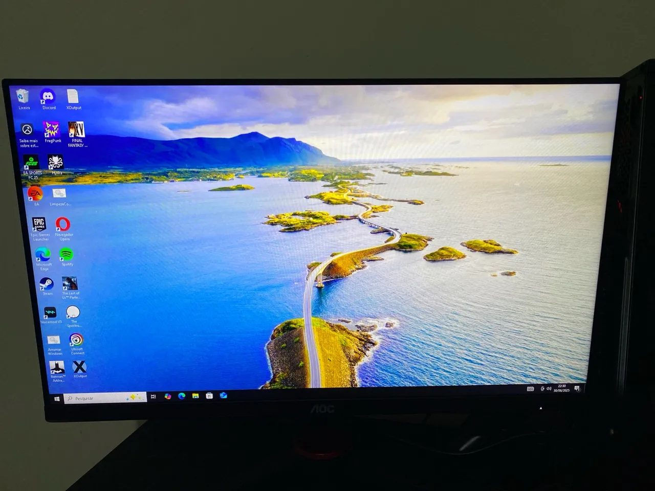 "monitor aoc 24 polegadas" - Monitores no Brasil