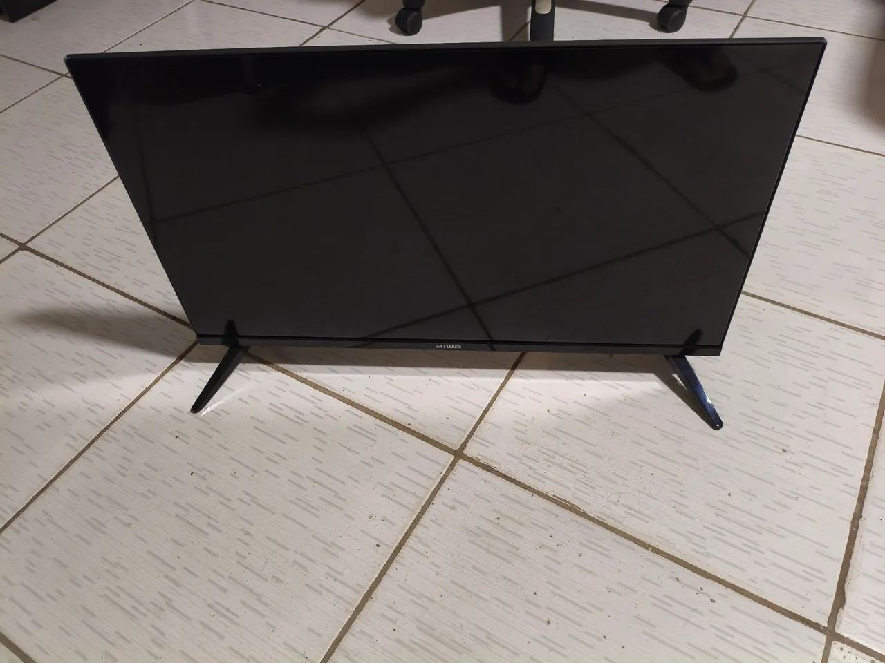 Smart TV Led 32 Polegadas com Android, Wi-Fi, HD, Borda infinita, Aiwa ...