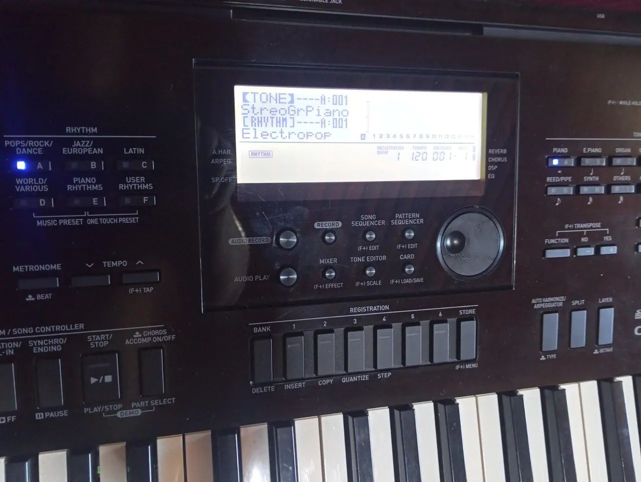 Teclado Casio CTK-7200 - - Instrumentos musicais - Vila Irmãos Arnoni ...