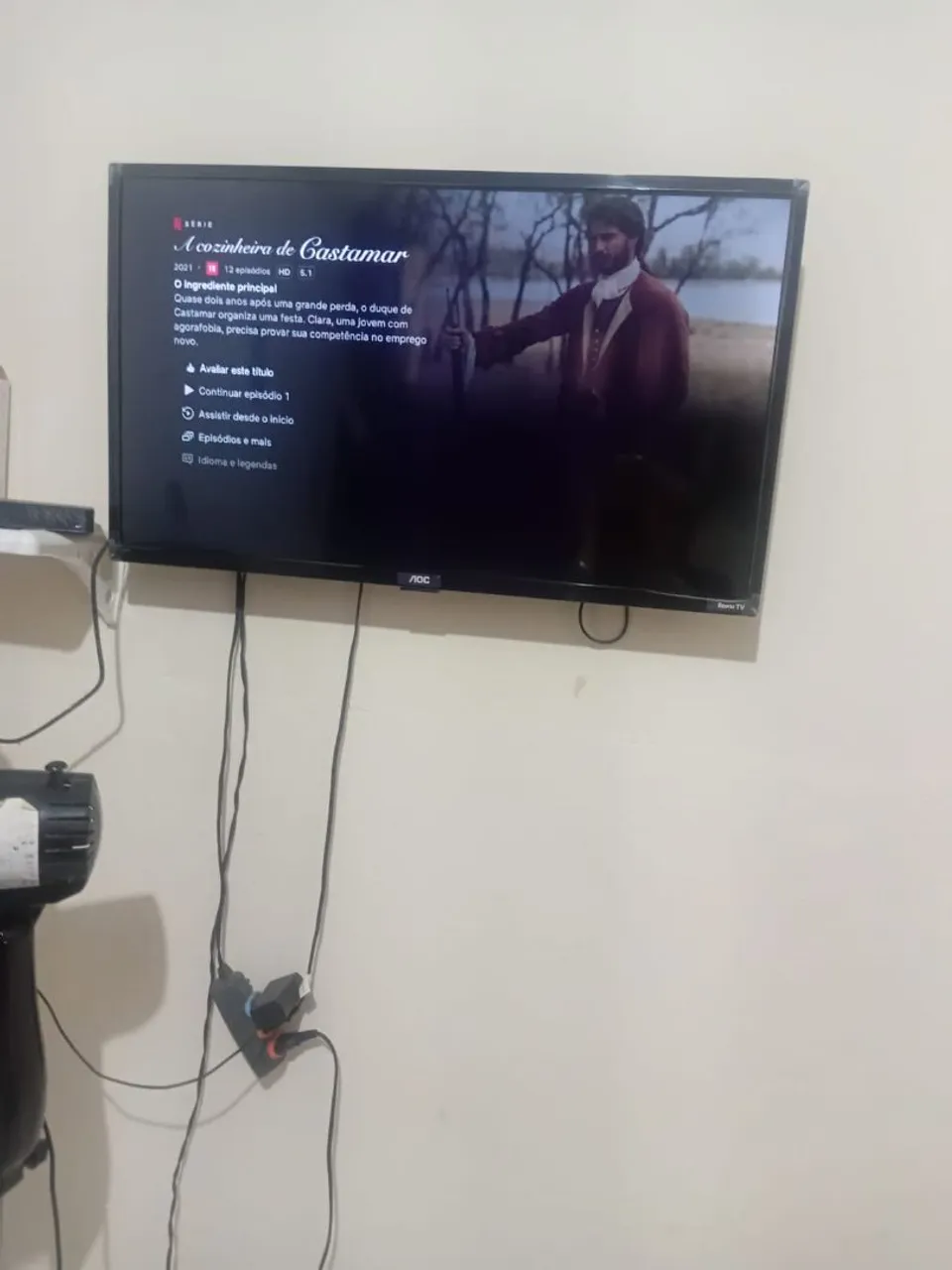 "tela tv aoc 43 polegadas" - TVs no Brasil