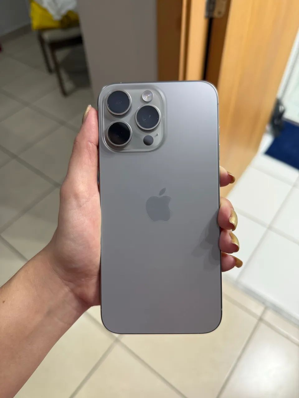 Apple iPhone 15 Pro max (256 GB) - Titanium Natural - - Celulares e ...