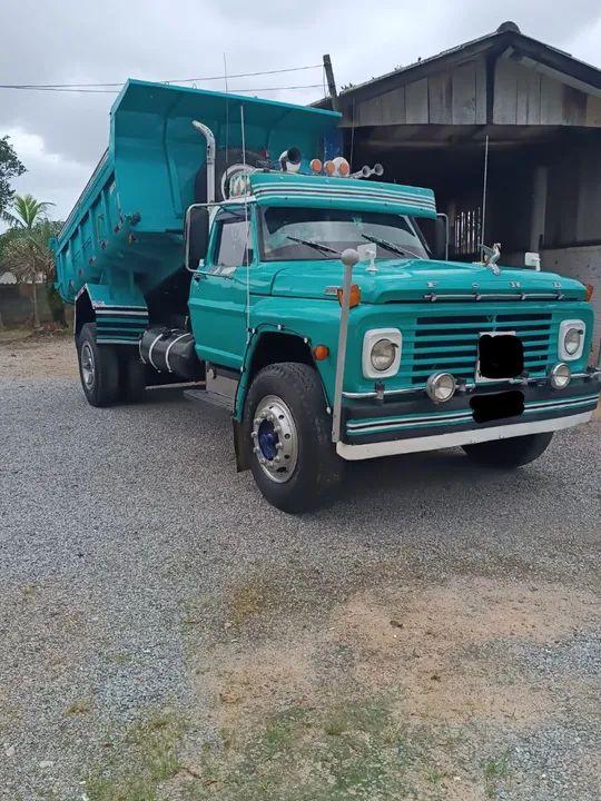 Caminhão Ford F600 Caçamba - Caminhões - Praia do Pontal, Palhoça ...