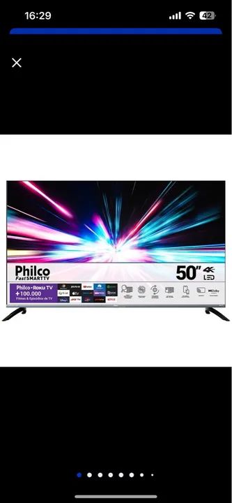 TV Philco 50 polegadas 4K Smart - TVs - Taquaril, Belo Horizonte 1380165274 | OLX