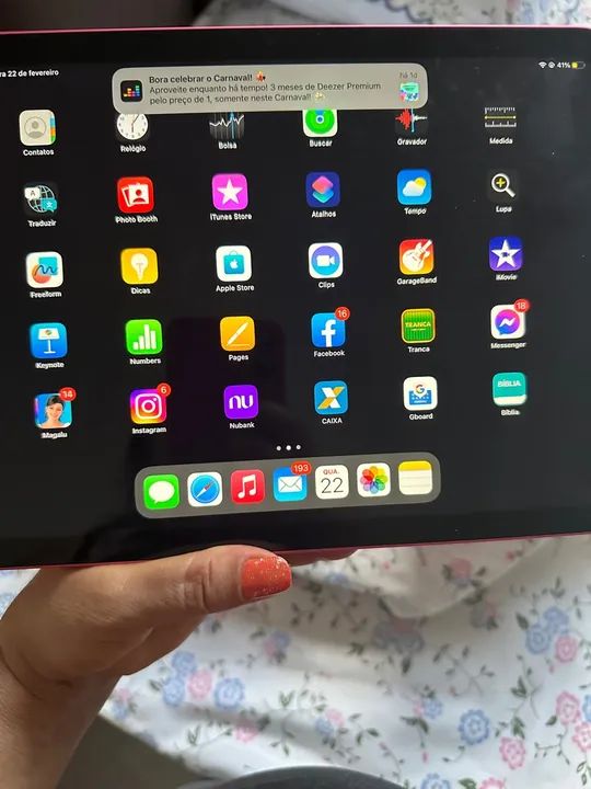 Tablet Apple semi nova 2 anos de uso com caixa nota fiscal e carregador ...