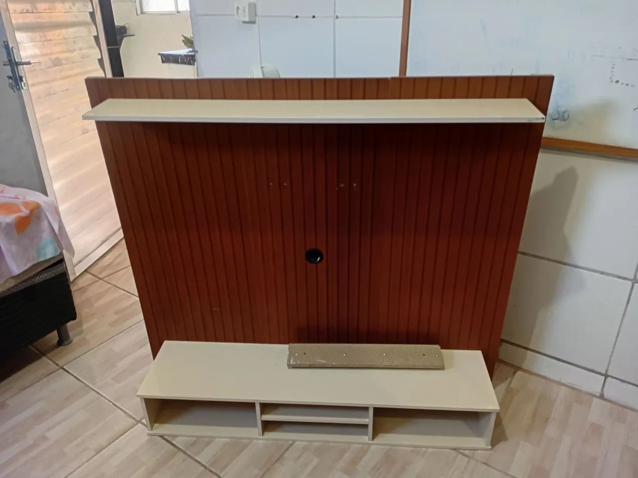 Painel e Rack para TV em Madeira para tv de 32 a 40 polegadas - Racks e ...
