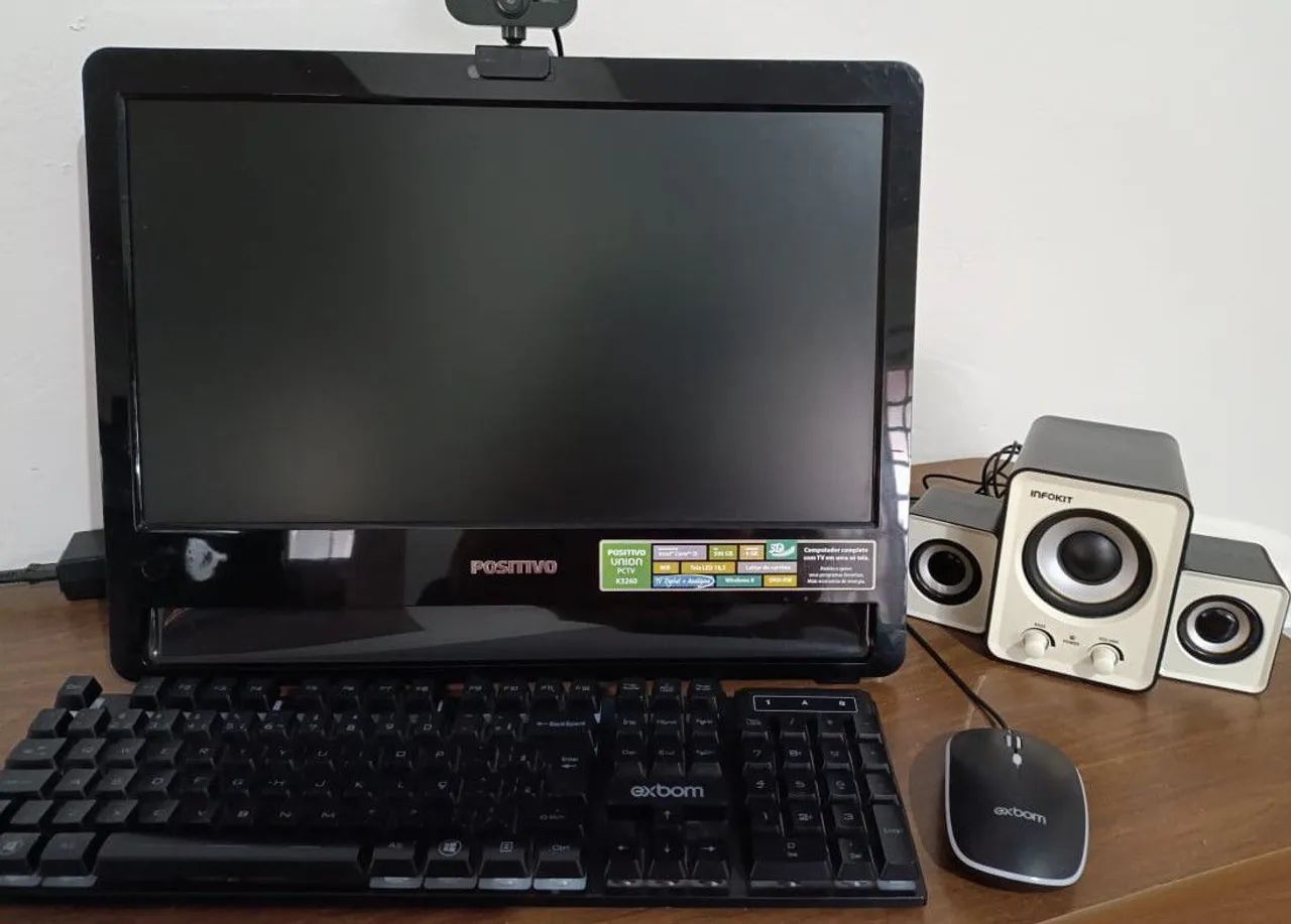 ? Computador All-in-One Positivo - i5 | SSD | Kit Completo ...