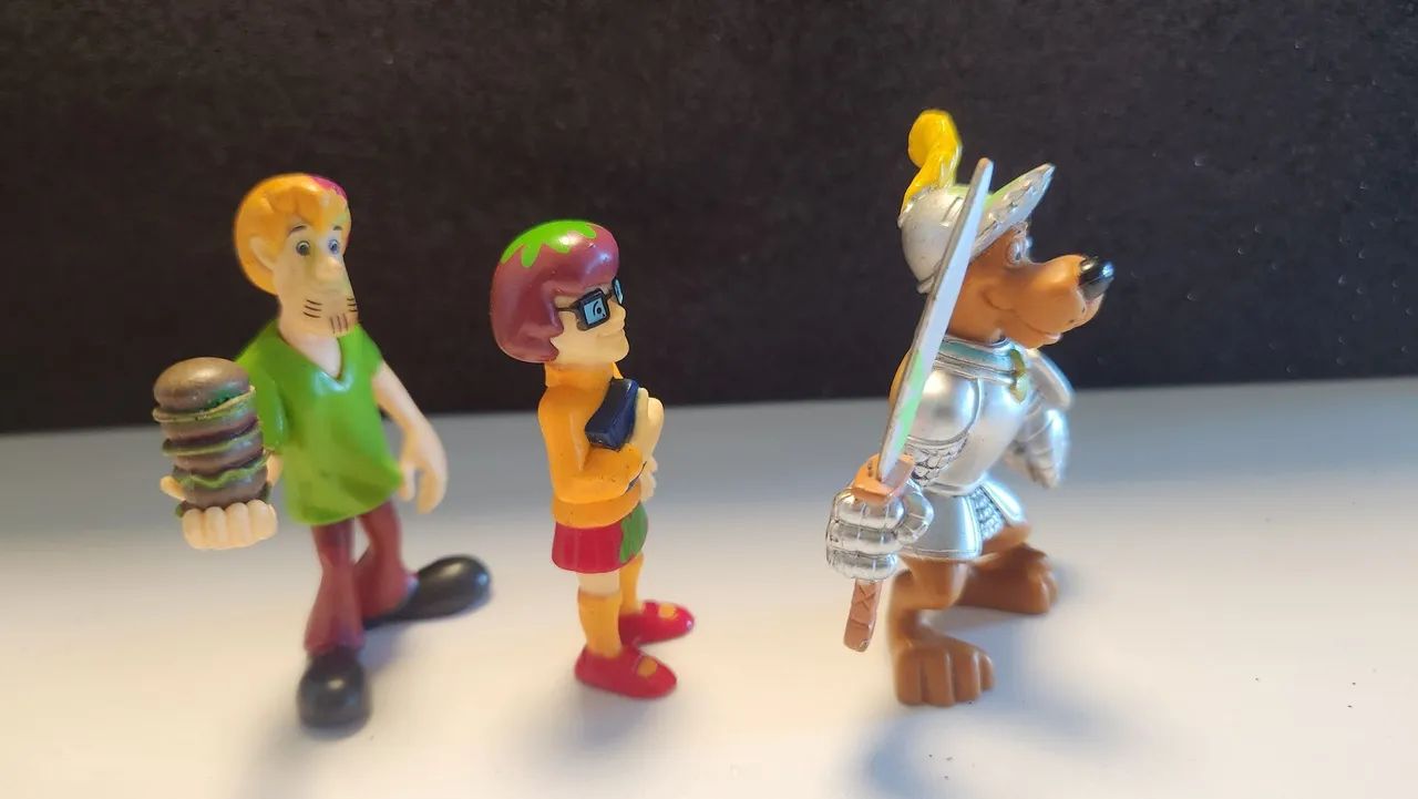 Figura de ação Scooby-Doo - Cavaleiro do castelo, Velma e Salsicha 2008 ...