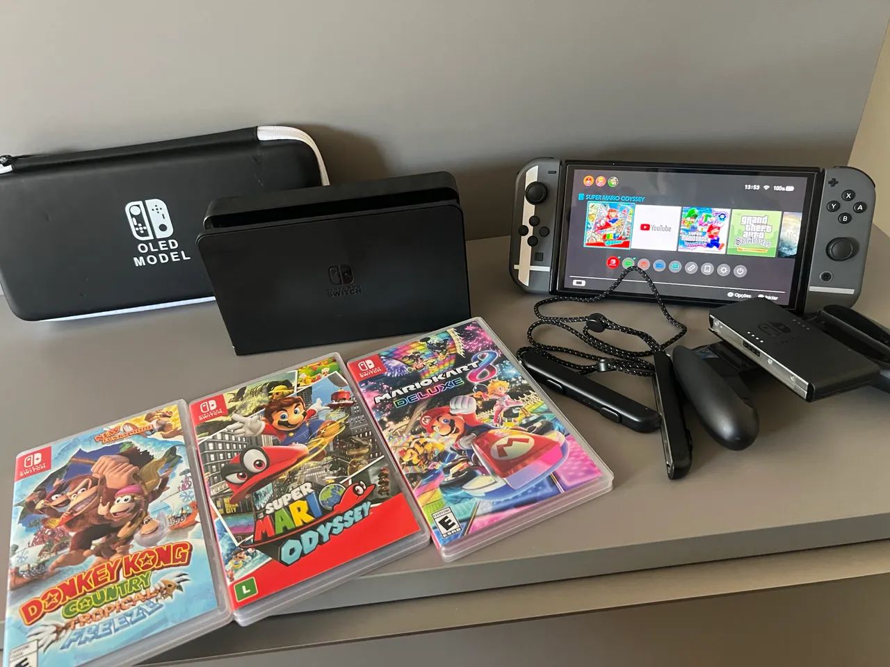 Console Nintendo Switch Oled Edição Super Smash Bros Ultimate ...