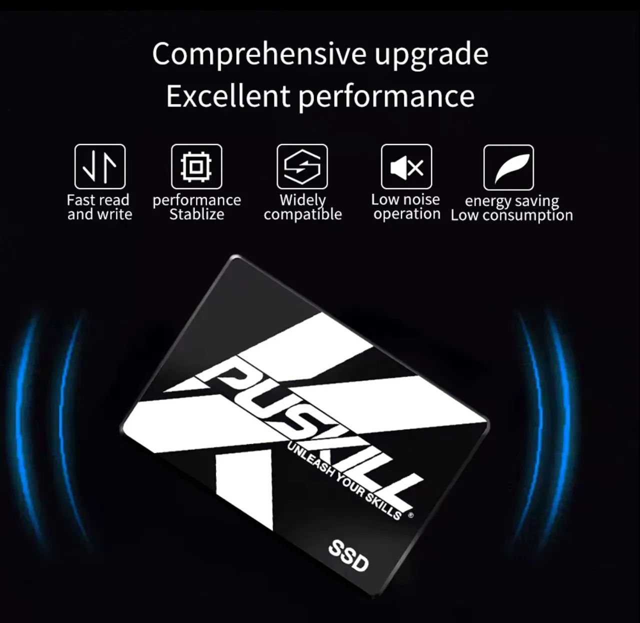 SSD PUSKILL (240Gb) SATA 3 - Novo, 100% Original, na Caixa.