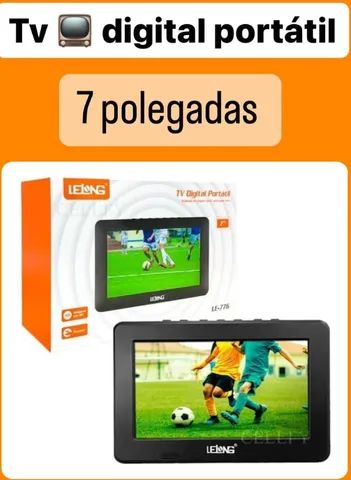 "tv de 7 polegadas digital" no Brasil