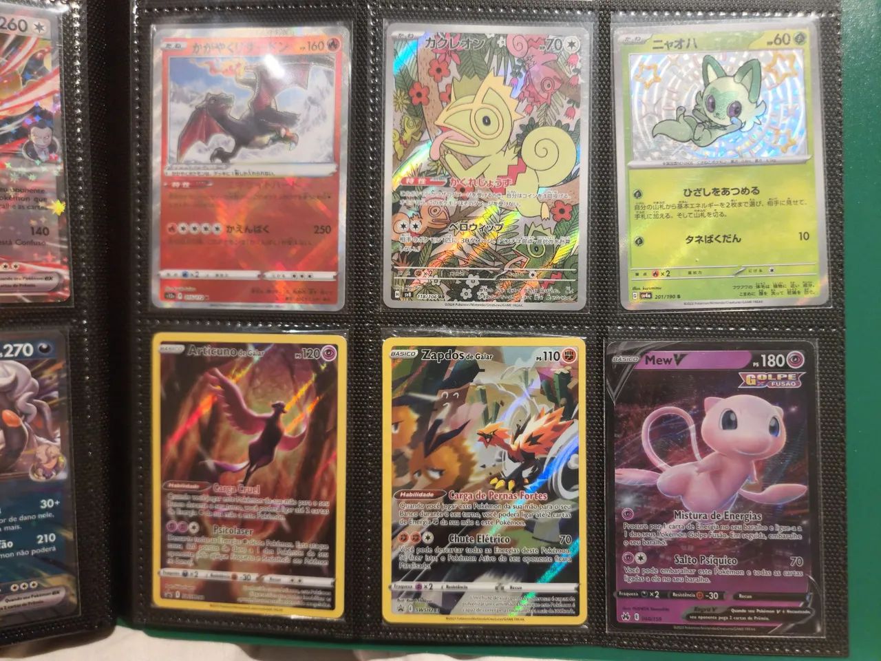 Lote 16 cartas Pokémon ultra raras - DESC. 20% - Charizard, Deoxys ...