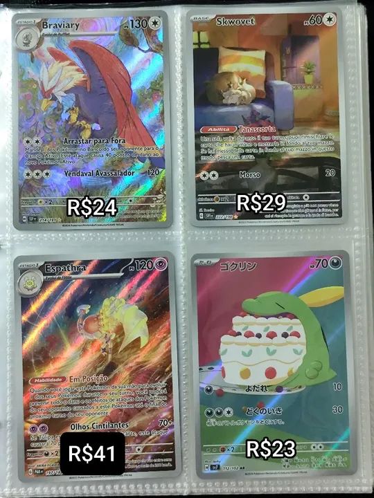 Cartas Pokemon diversas - parte 3 - Hobbies e coleções - Jardim Vila ...