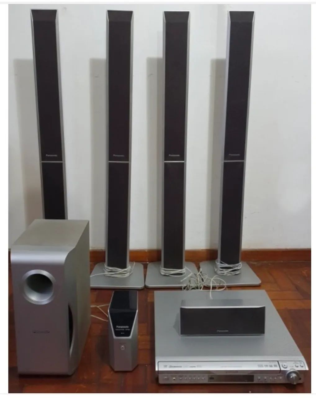 Home Theater Panasonic completo (com defeito) - DVD, Blu-Ray e Vídeo ...