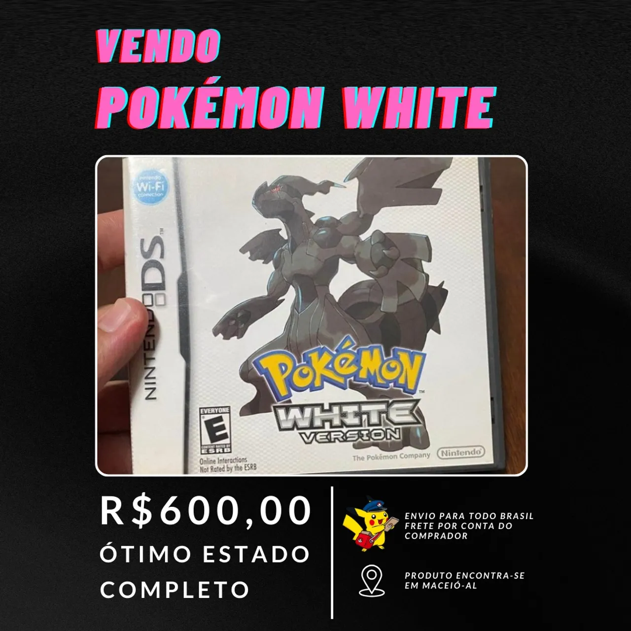 "pokemon white 2" no Brasil