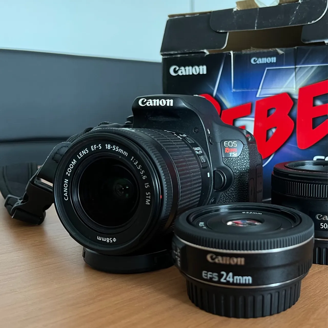 "cameras canon t5i" - Câmeras e Filmadoras no Brasil