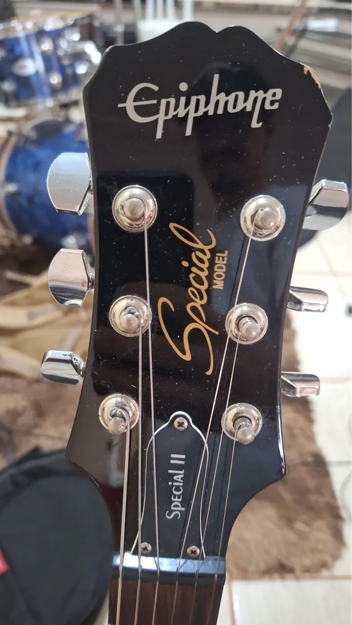 Epiphone Less Paul special II preta - Instrumentos musicais - Itapoã II ...