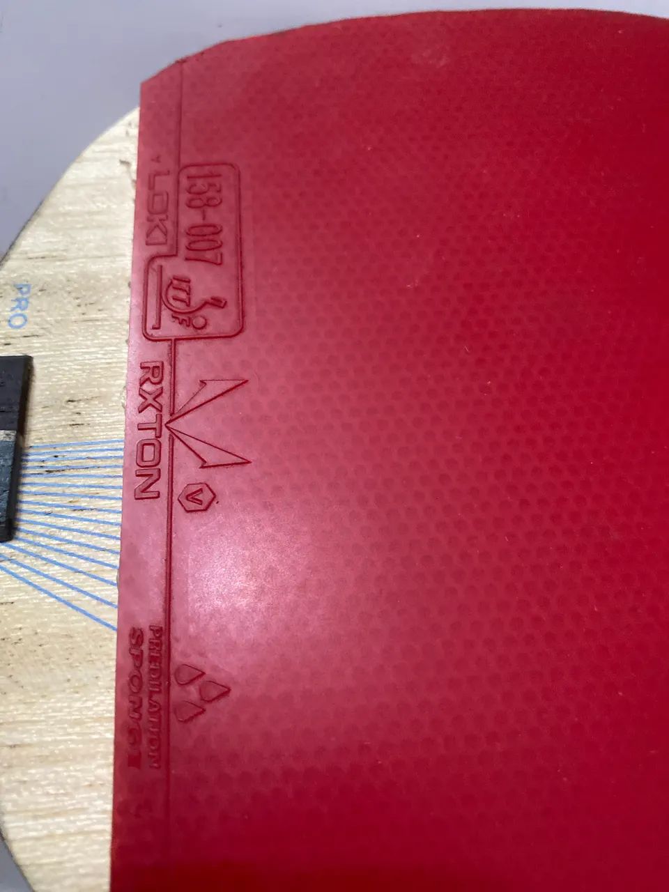 Raquete classineta de tênis de mesa (yinhe pro 01 - rxton 5 - reactor ...