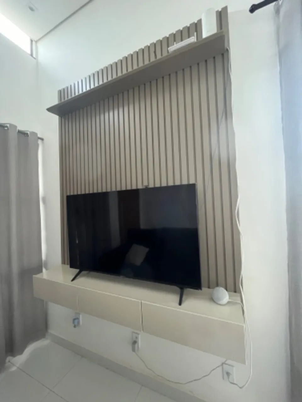 Painel Rack Ripado em MDF - Racks e Painéis - Brasil Novo, Macapá 1405790187 | OLX