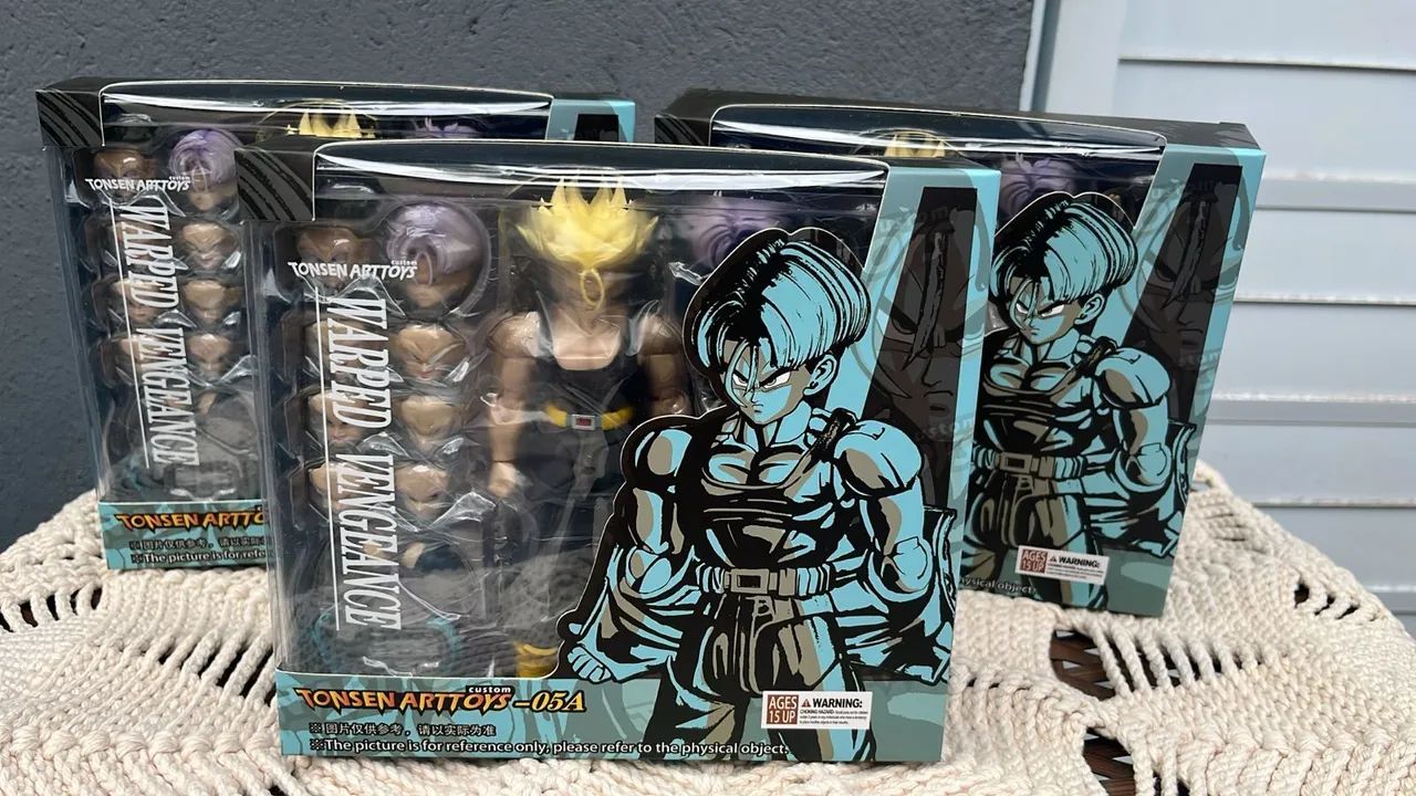 Trunks Tonsen / Kamione - 05A - Versão Anime - Dragon Ball Z SH ...