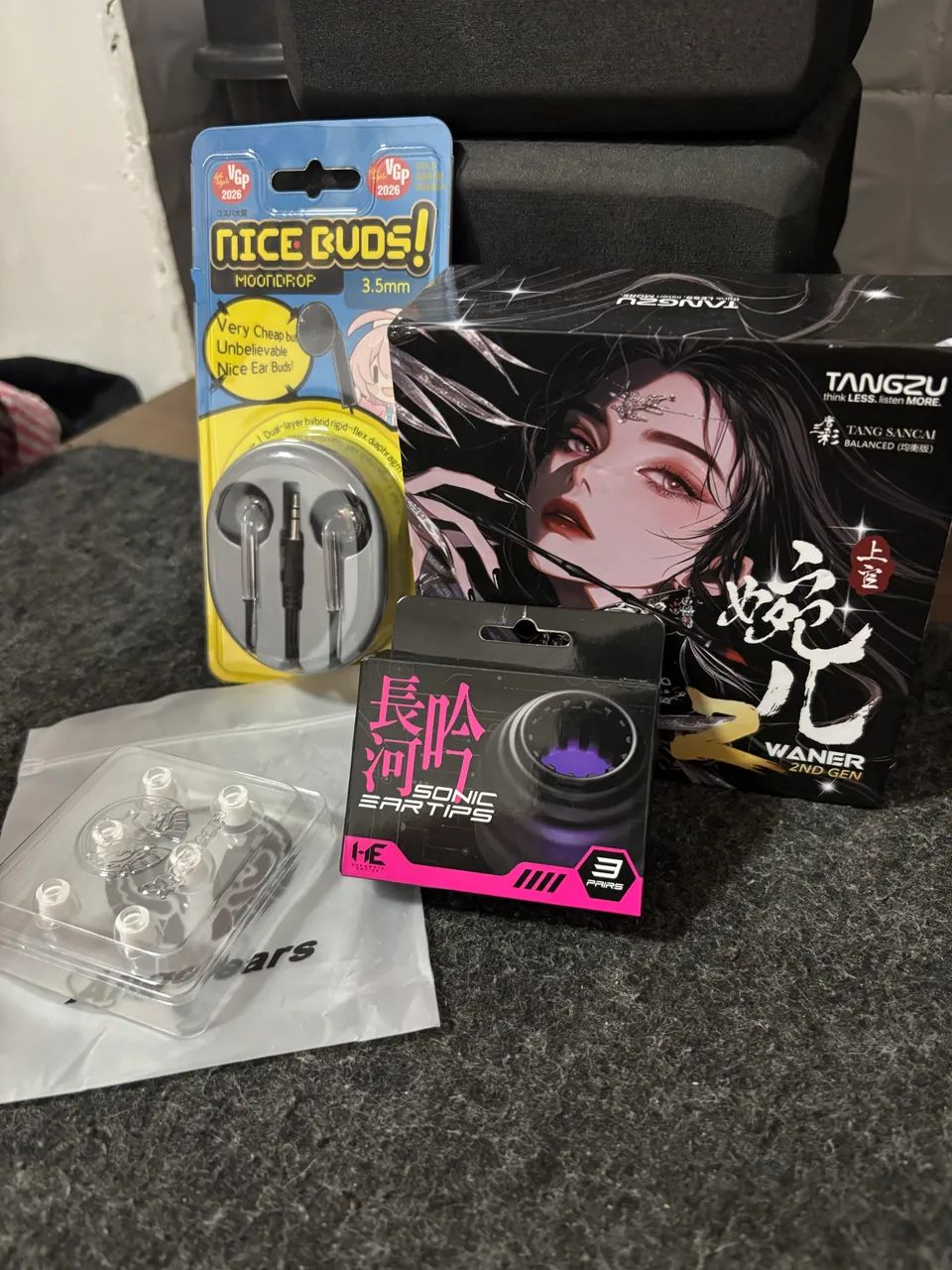 Tangzu Wan'er 2 + Moondrop Nicebuds + Eartips - Fones de Ouvido ...