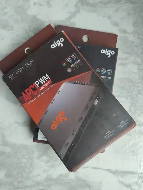 Controladora Aigo Gamer Apc1 Argb 3 Pin 5v + Pwm 4 Pin 12v - Peças de ...