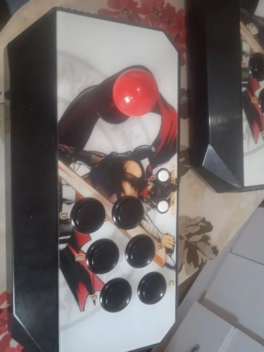 Controle arcade com jogos e projetor - Consoles de Vídeo Game - Goiânia ...