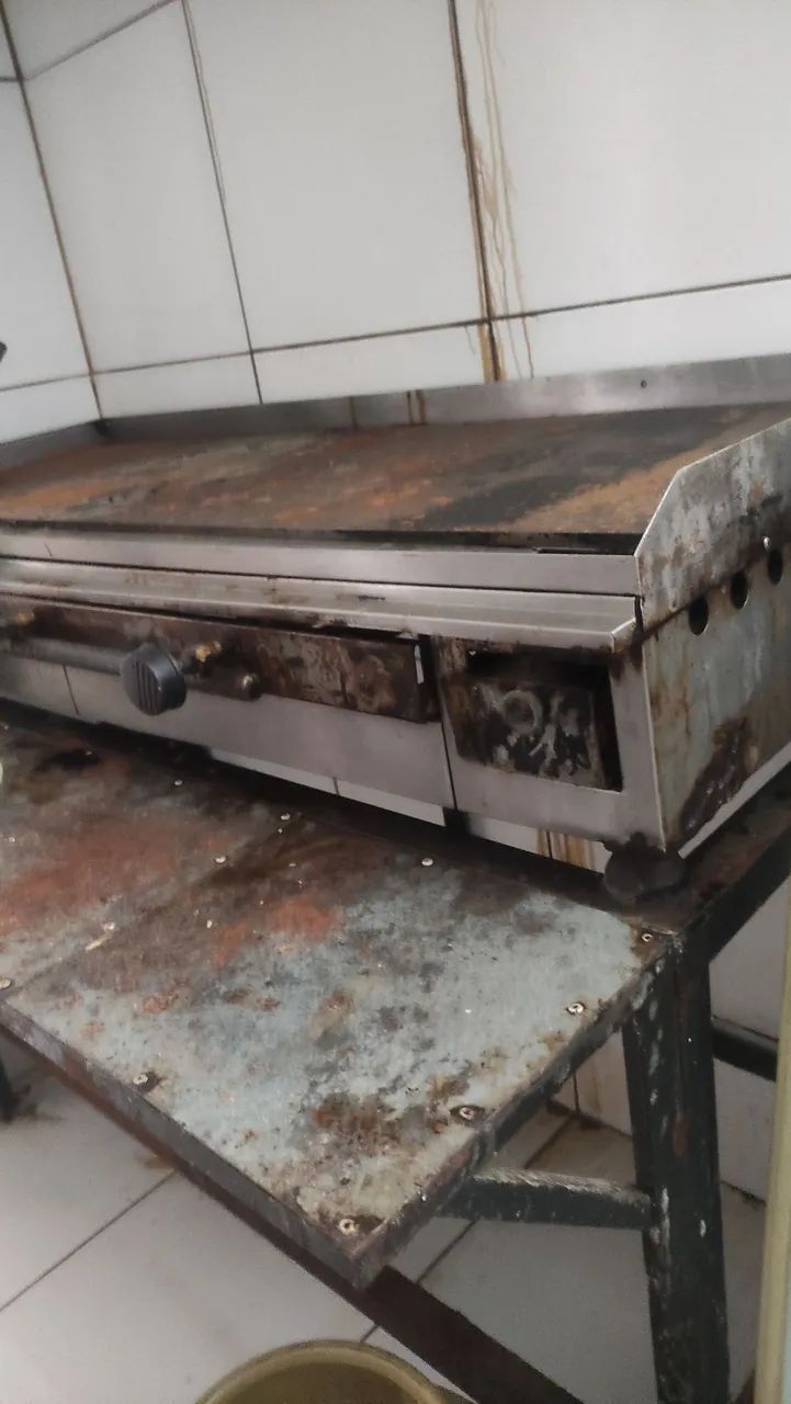 Chapa/Grelha Comercial Usada - Equipamentos Para Comércio - Valentina ...