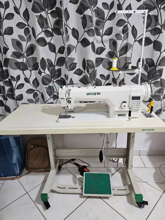 Máquina de Costura Industrial ZOJE 0303L eletrônica - Equipamentos Para ...
