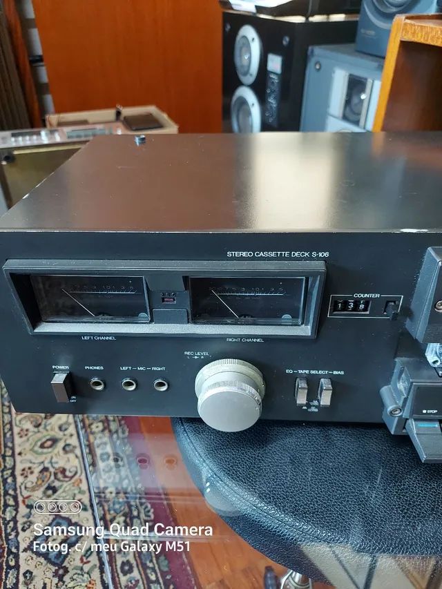 "cassette deck" no Brasil