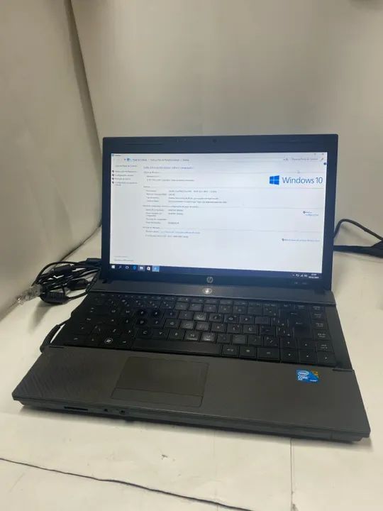 Notebook HP, Core 2 duo, 4gb de memória ram, HD de 500gb, bateria ruim ...
