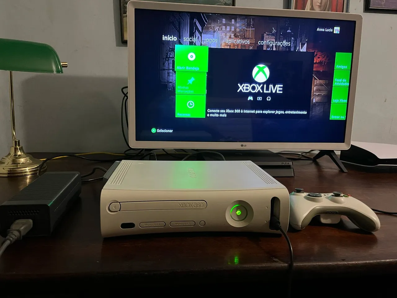 "xbox 360 fat" - Consoles de Vídeo Game no Brasil