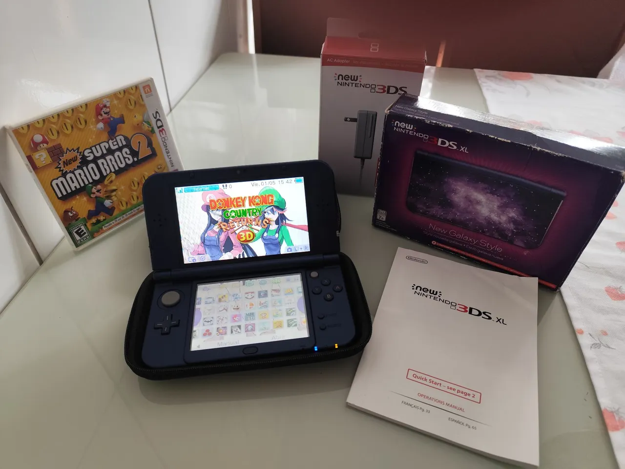 "nintendo 3ds xl preto" - Consoles de Vídeo Game no Brasil