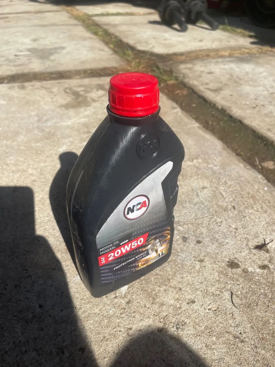 Óleo de Motor Mineral 20W50 NCA 1 Litro - Peças para carros, vans e ...