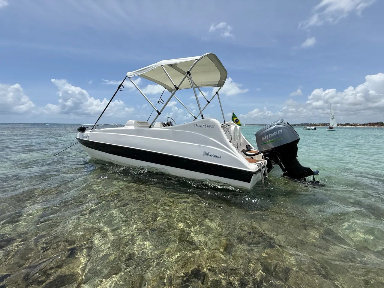 Lancha Flying fish 16 motor 60hp ZERO KM 4 anos de garantia barco ...