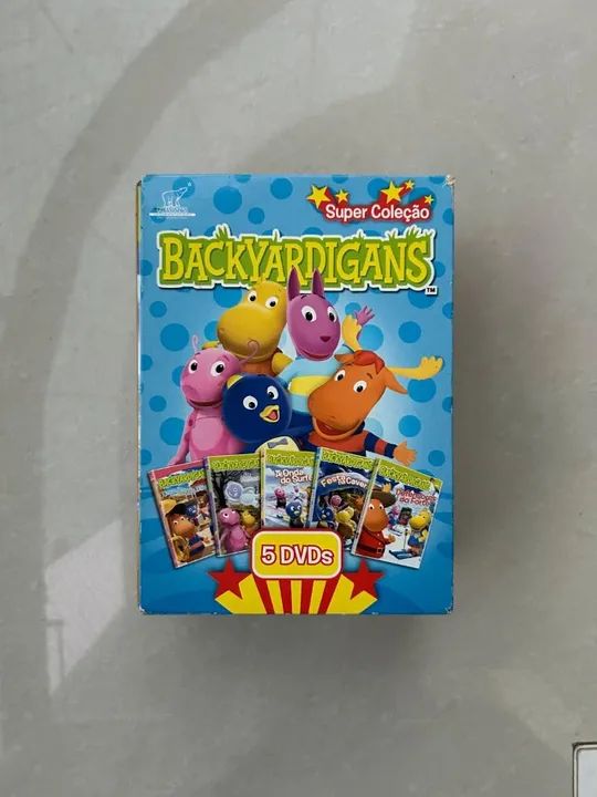 Super Coleção Backyardigans 5 DVDs - DVD, Blu-Ray e Vídeo Cassete ...