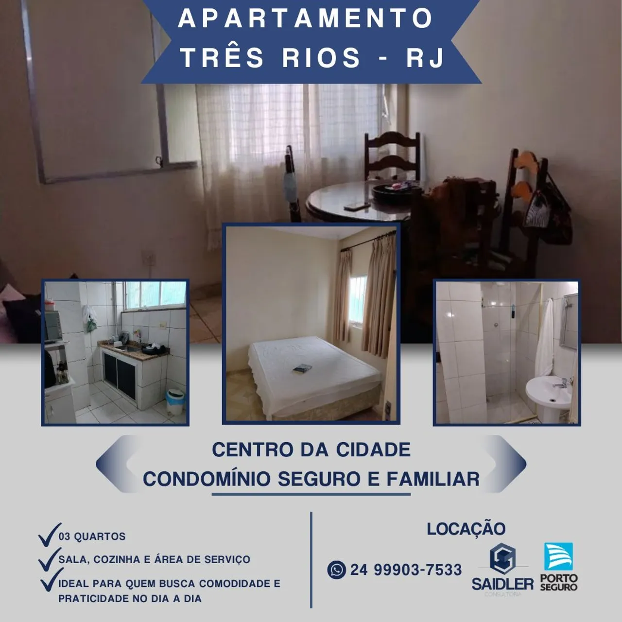 Apartamentos para alugar - 3 Rios, RJ | OLX