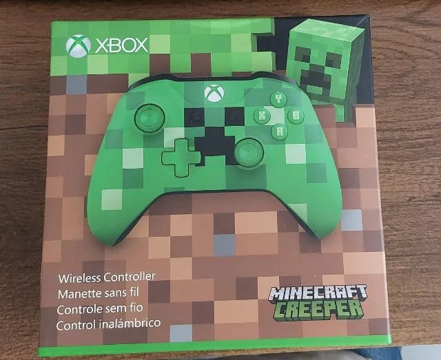 "controle xbox minecraft" no Brasil