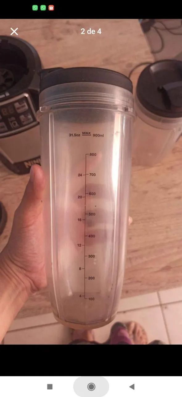 Ninja Blender Auto-iQ, modelo BL480. Troco por máquina de costura ...