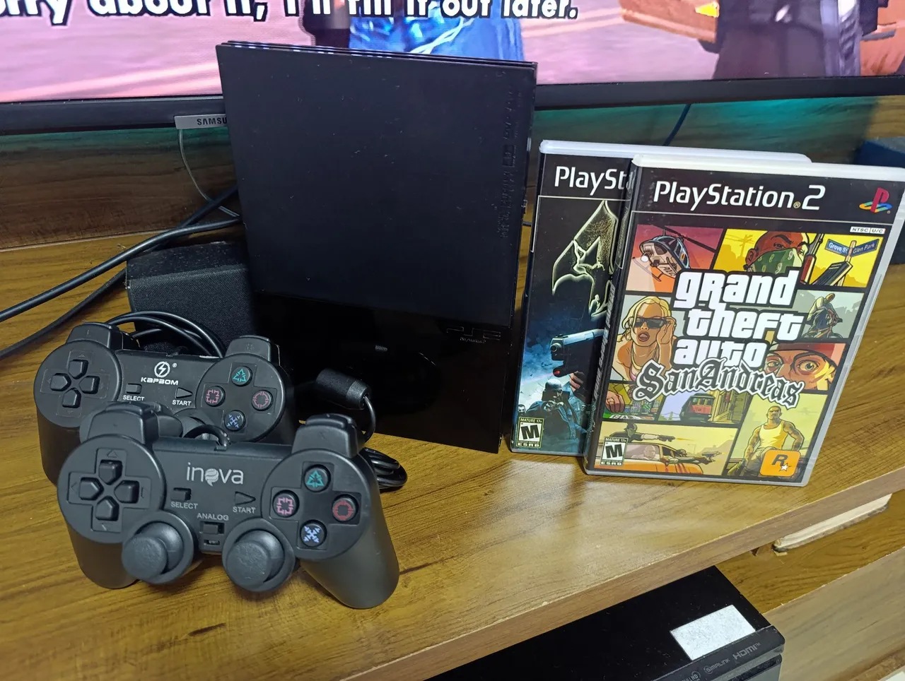 "playstation 2 desbloqueado" - Consoles de Vídeo Game no Brasil
