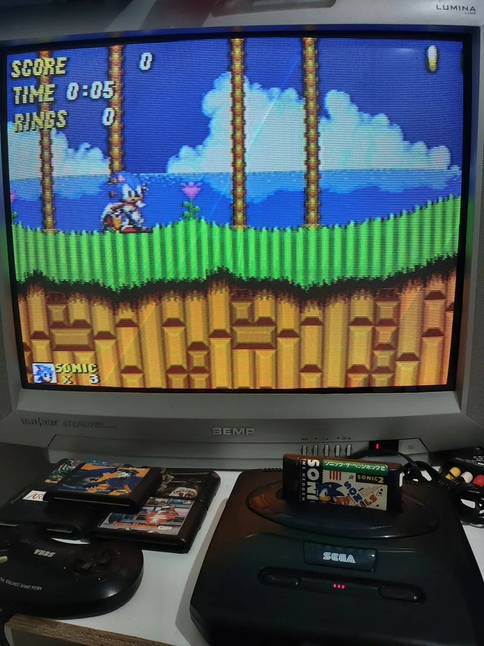 "mega drive 3" no Brasil